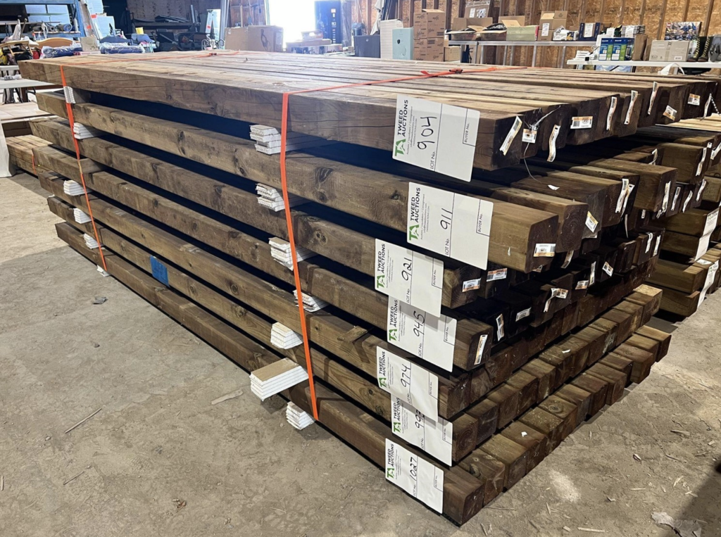 Massive Collection of Pressure-Treated Lumber – December 3 Auction ...
